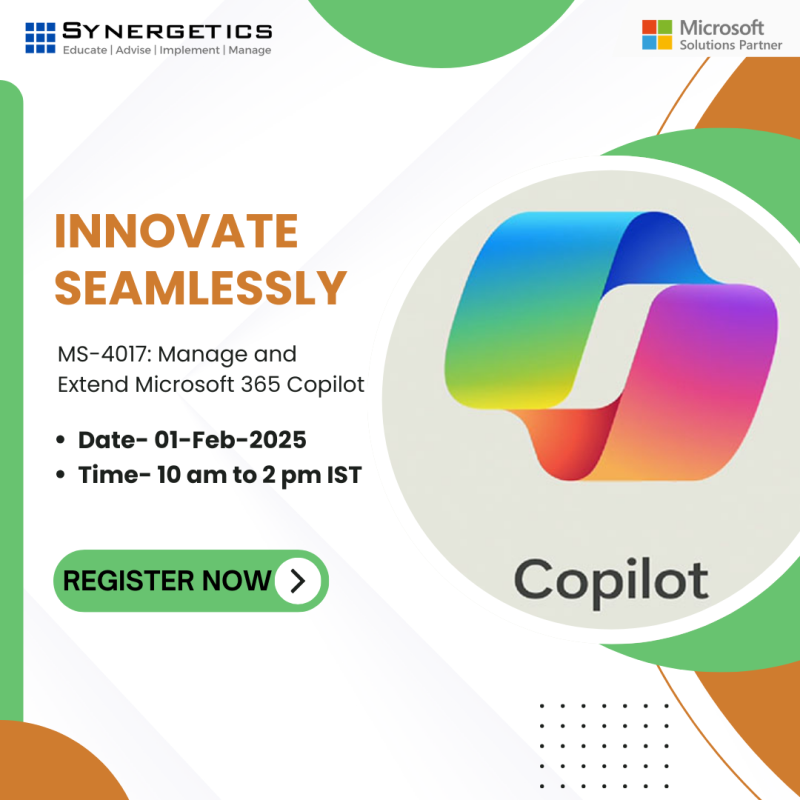MS-4017: Manage and Extend Microsoft 365 Copilot